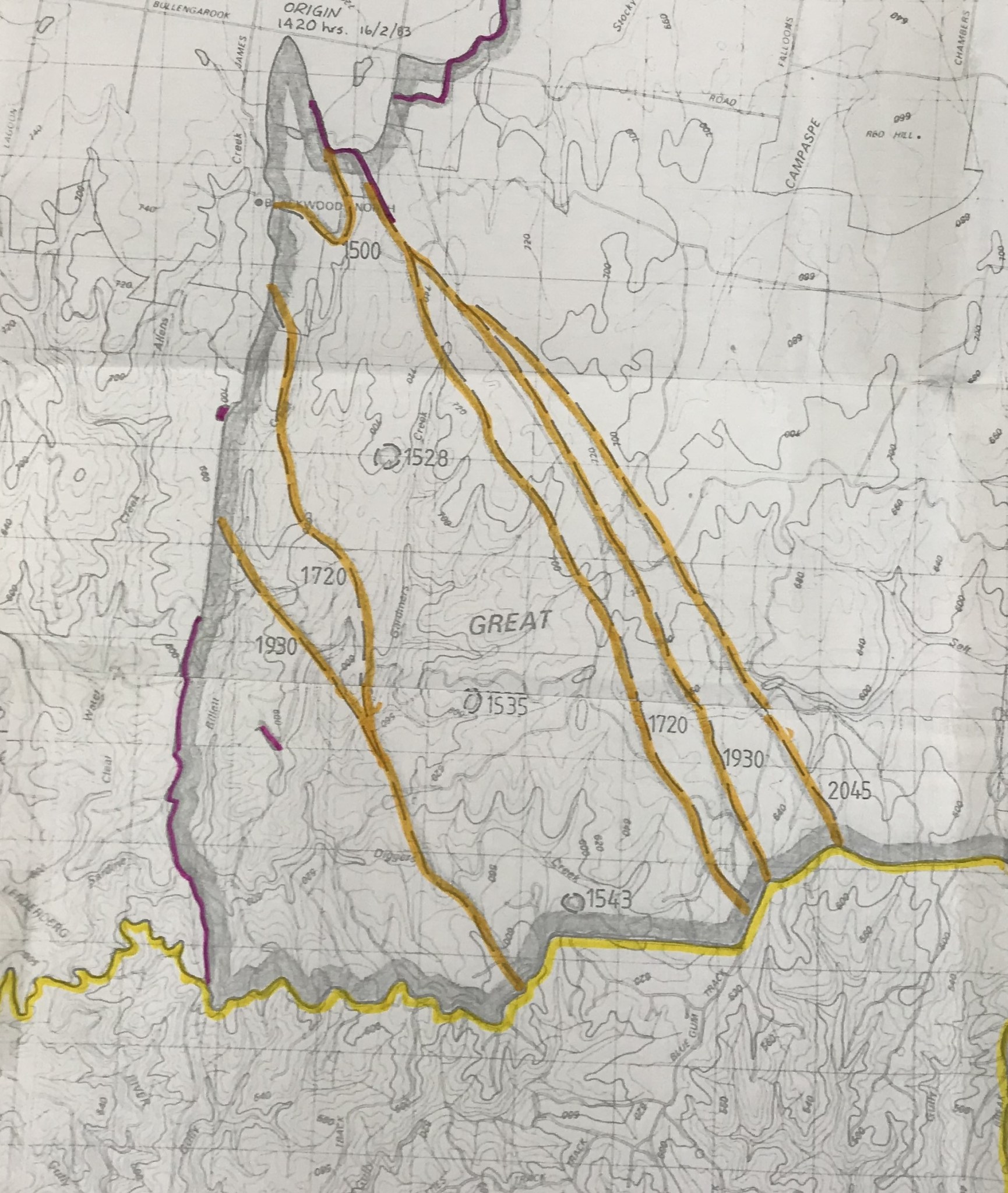 Ash Wednesday – 1983, East Trentham & Macedon. – Victoria’s Forests ...