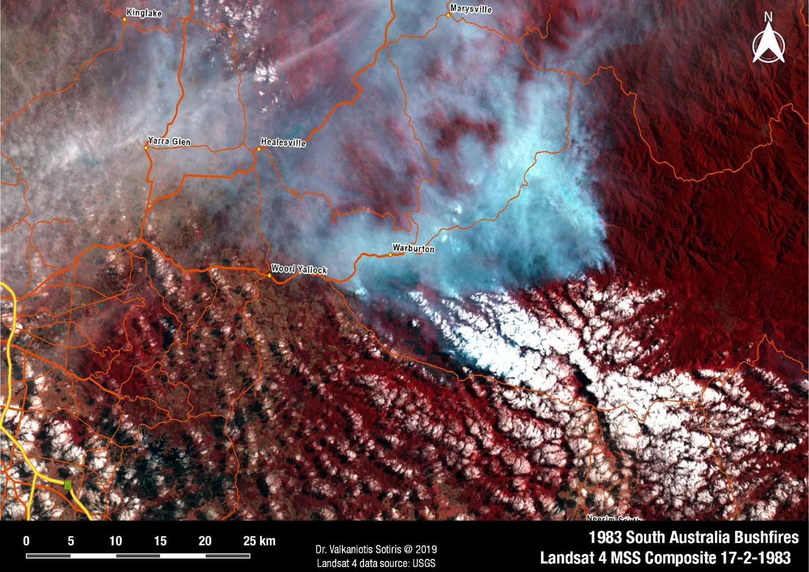 Ash Wednesday 1983 – Warburton. – Victoria’s Forests & Bushfire Heritage
