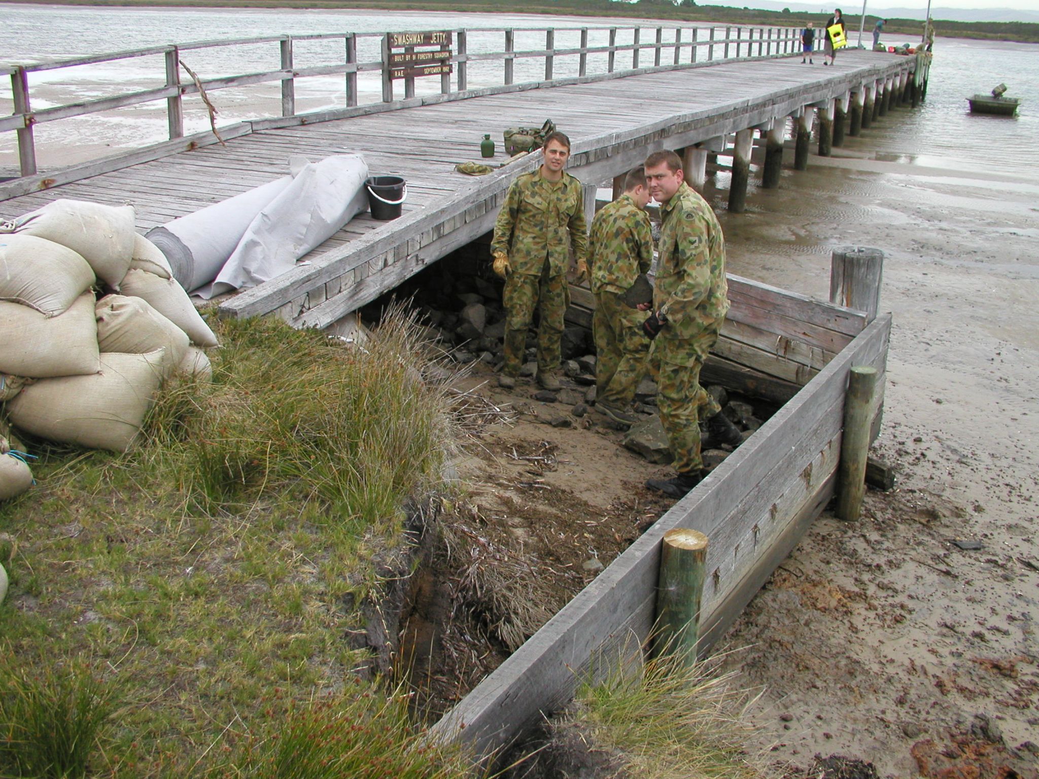 Swashway Jetty. – Victoria’s Forests & Bushfire Heritage