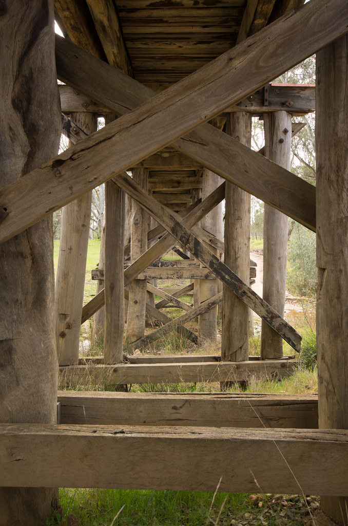 Muckleford Creek Railway Bridge. – Victoria’s Forests & Bushfire Heritage