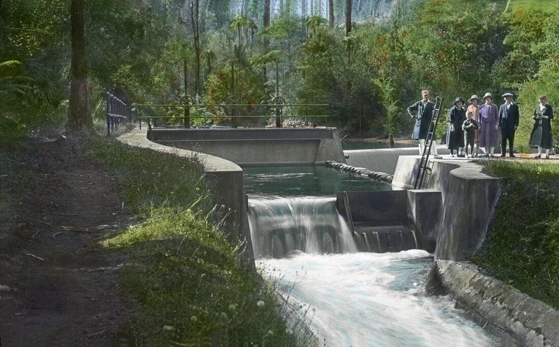 O’Shannassy Aqueduct. – Victoria’s Forests & Bushfire Heritage
