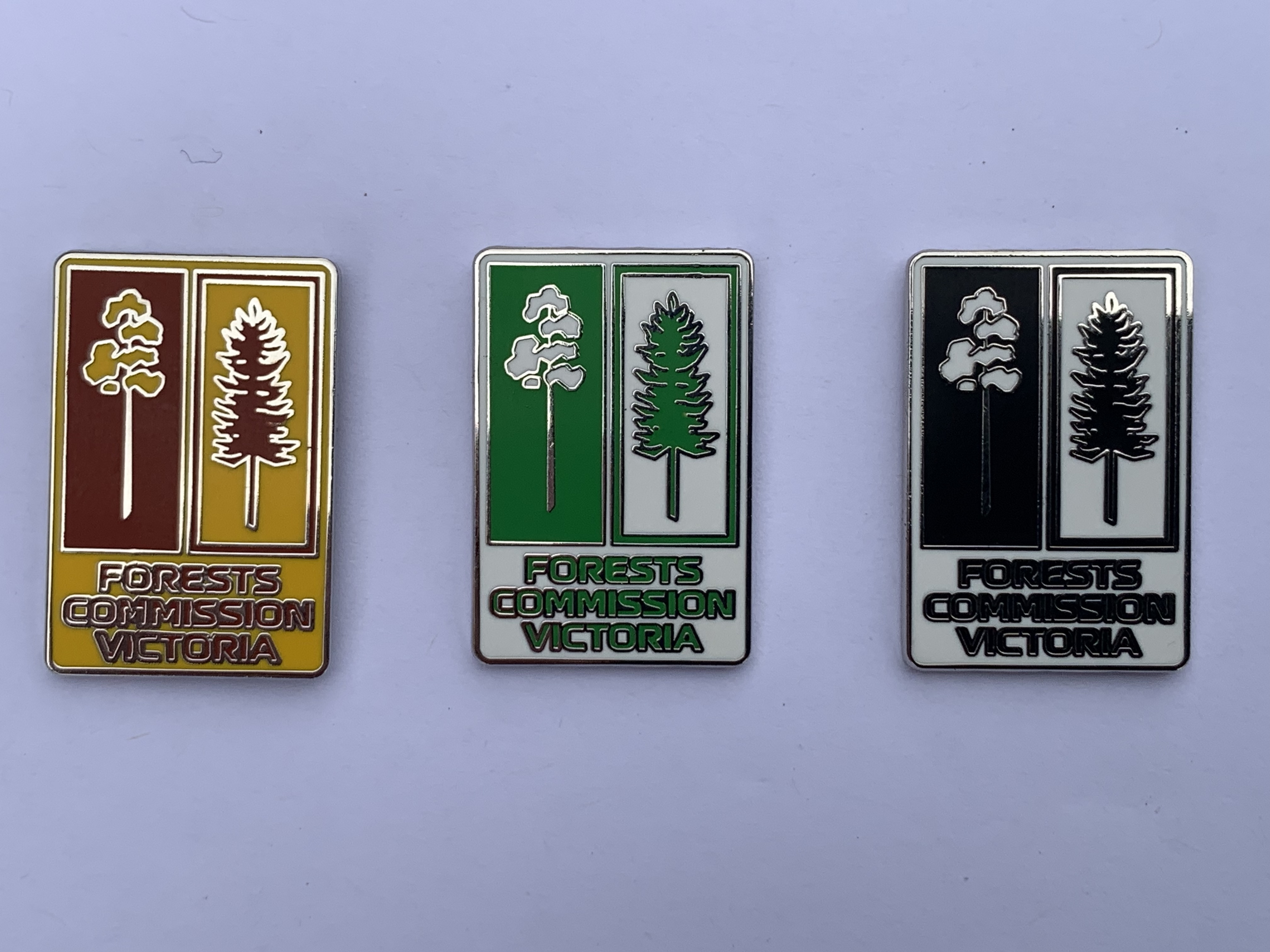 Forests Commission Victoria (FCV) – Commemorative Lapel Badges ...