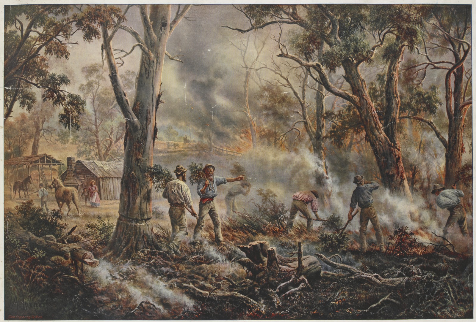 Bushfires in Victoria – 1800s. – Victoria’s Forests & Bushfire Heritage